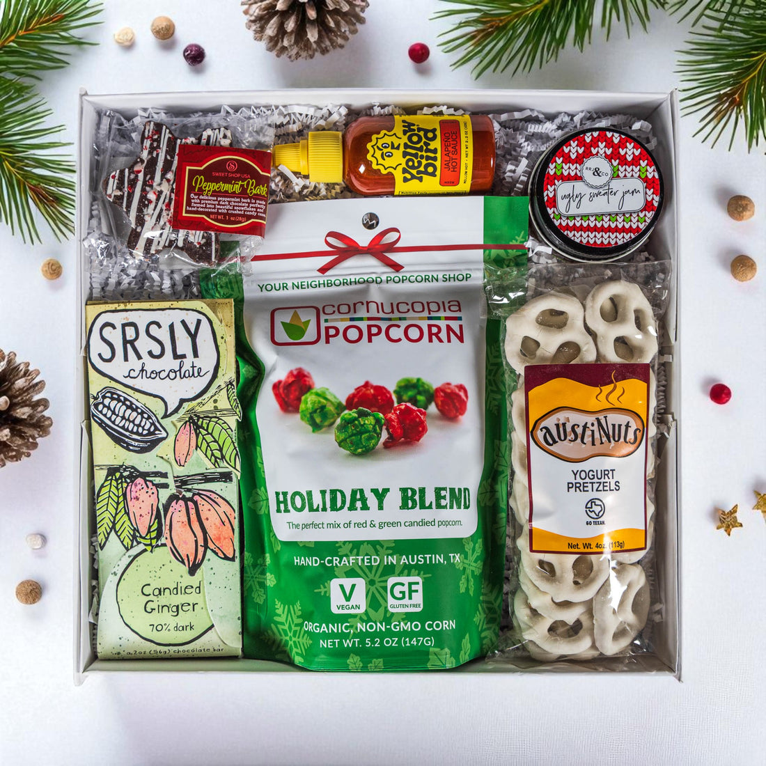 Texas Holiday Gift Box – Gourmet Christmas Gift Basket – The Artisan ...